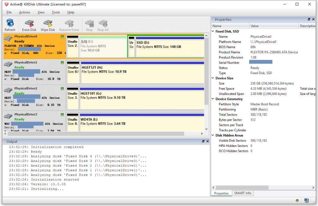 硬盘擦除器 Active@ KillDisk Ultimate v25.0.23-App热