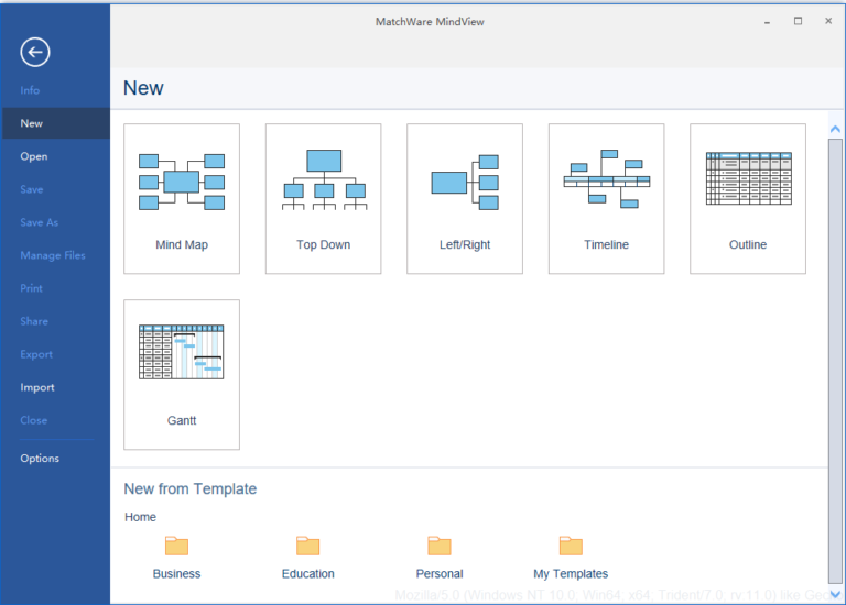 思维导图 MatchWare MindView v9.0.50806-App热