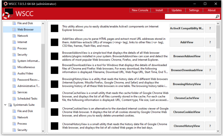 Windows 系统控制中心 WSCC – Windows System Control Center v10.0.1.4 ...