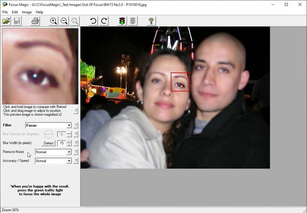 模糊图片修复软件 Focus Magic v6.24 x64-App热