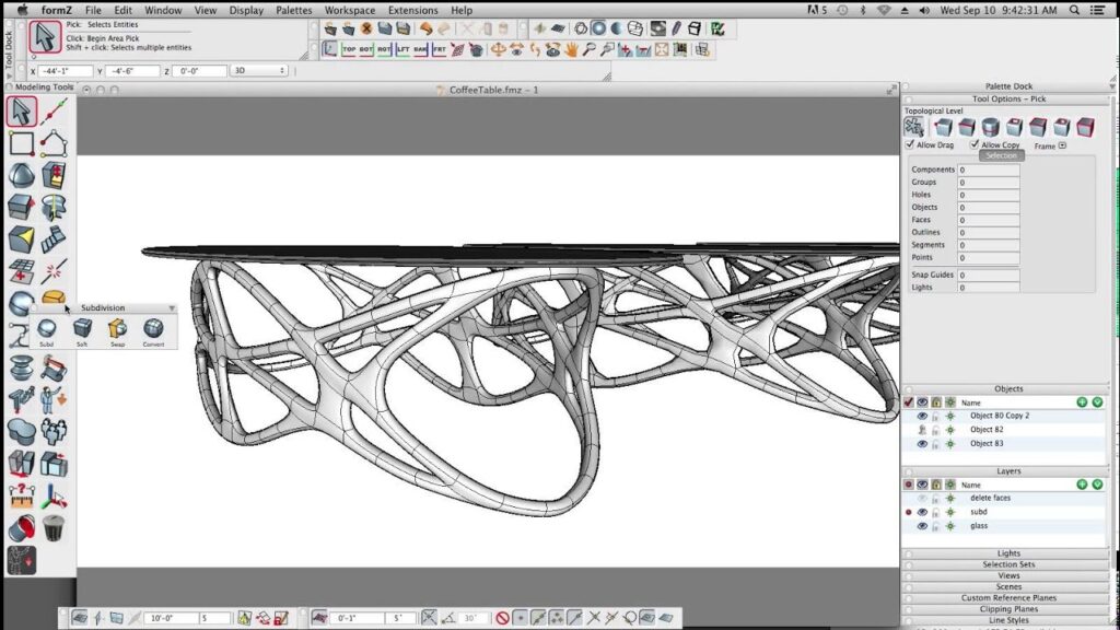 强大的 3D 设计应用程序 form-Z Pro v10.0.5 x64-App热