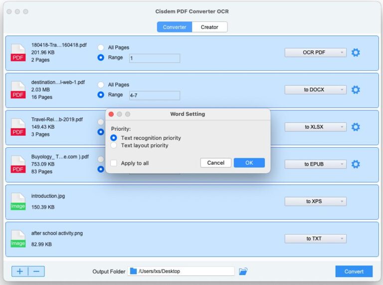 Cisdem PDF Converter OCR v8.2.0 macOS-App热