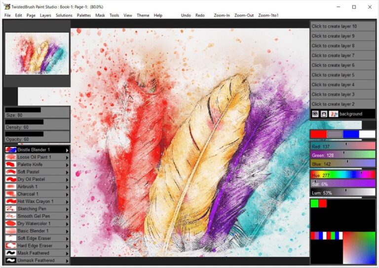 Pixarra TwistedBrush Paint Studio v5.05-App热