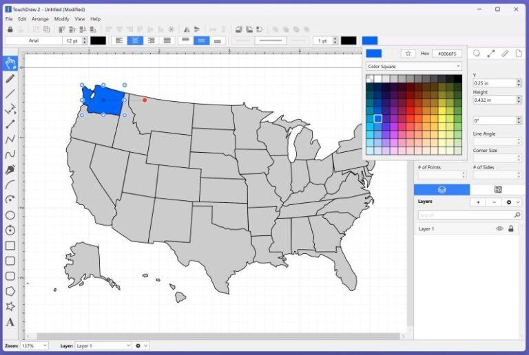 通用 2D 图形绘制工具 TouchDraw v2.4.25-App热