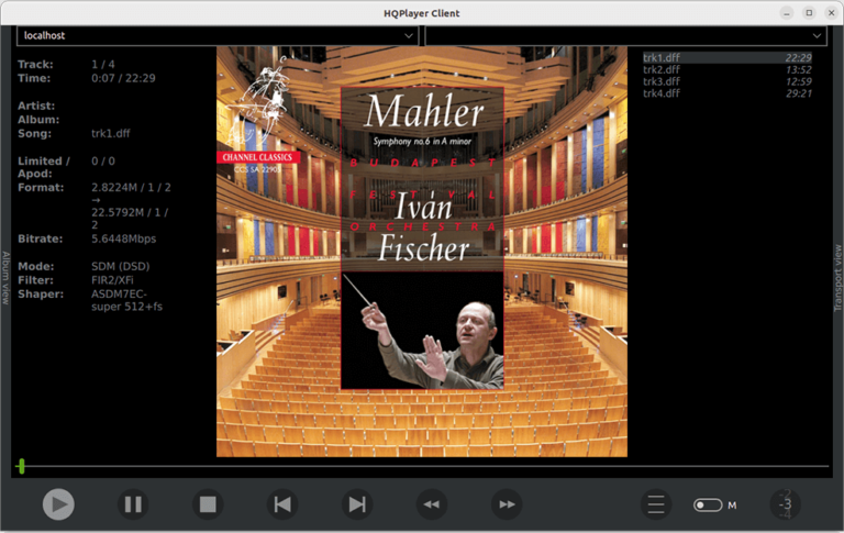 顶级HIFI无损音乐播放器 HQPlayer Desktop v5.11.0.1 x64 / HQPlayer Pro v4.21-App热
