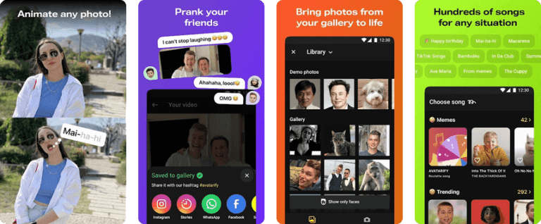 您的头像会唱歌 SelfyzAI – AI Photo Dance v7.14.9816 + Mimic – AI Photo Face ...